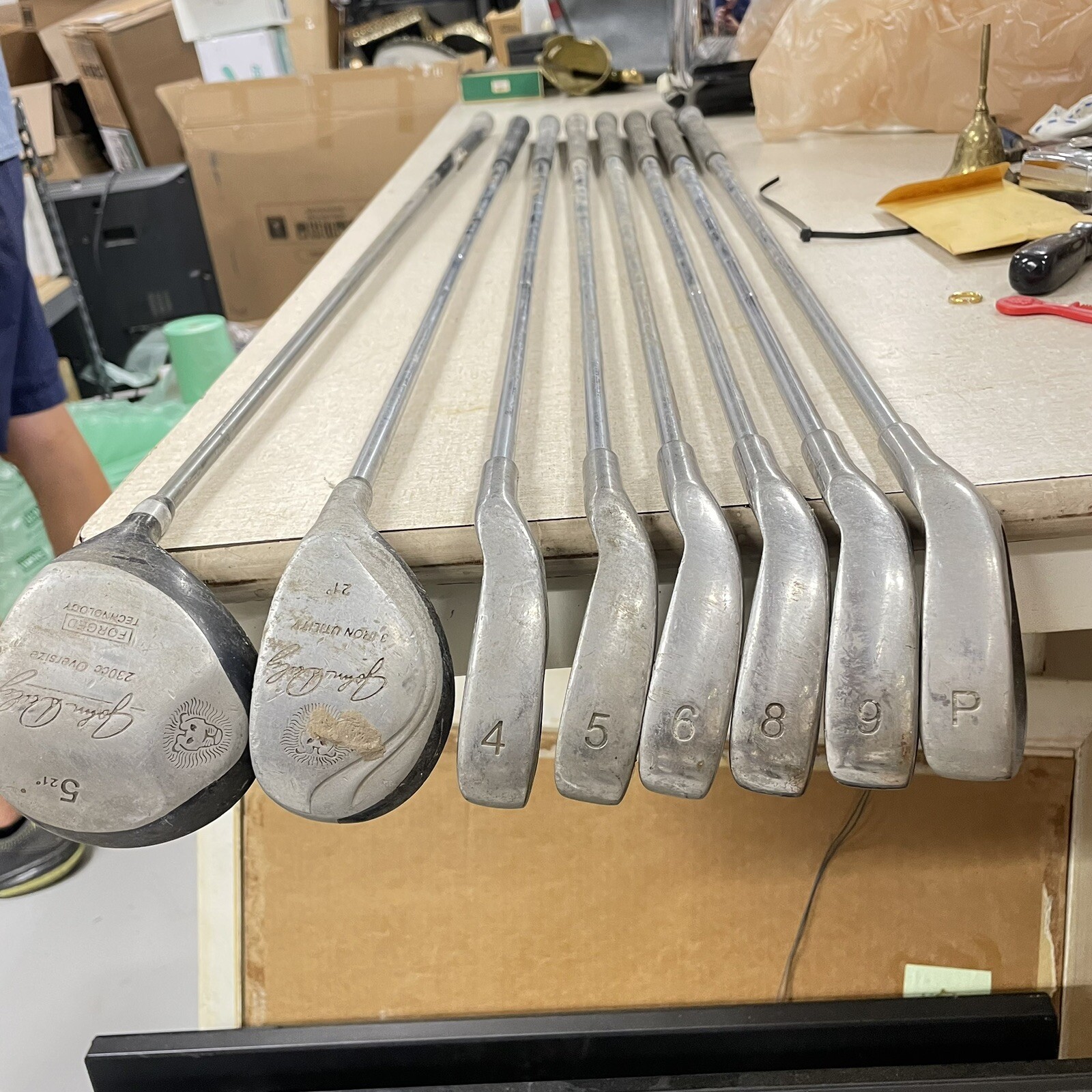 John Daly Lion RH Signature Series 8 Golf Club Set Irons Driver Hybrid ...