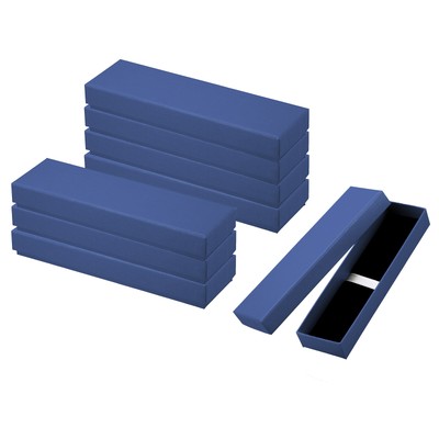 Pen Gift Box 8pcs Empty Pen Case Cardboard Case Pen Display Box Blue | eBay