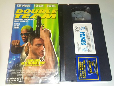 Double Team Vhs Action Release Great Condition Plays Perfect Van Damme ...