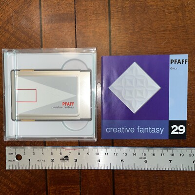 PFAFF Creative Fantasy Embroidery Machine Design Card Crafts **Maybe ...