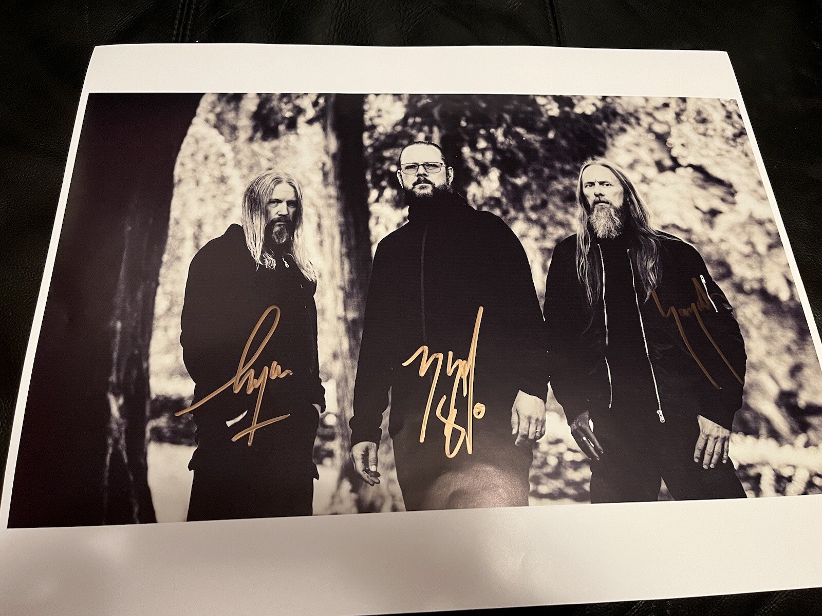 Emperor autographed high quality glossy picture Ihshan Samoth Trym ...