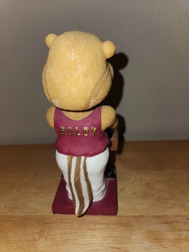 RARE Goldy Gopher Mascot Gymnast Gymnastics Bobblehead University of ...