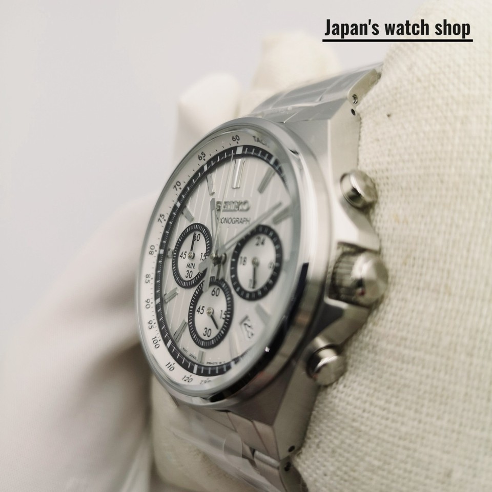SEIKO Seiko Selection S Series SBTR031 Silver Chronograph Mens Watch New in Box | eBay