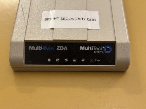 MultiTech Systems MultiModem ZBA MT5634ZBA External Data Fax Modem | eBay