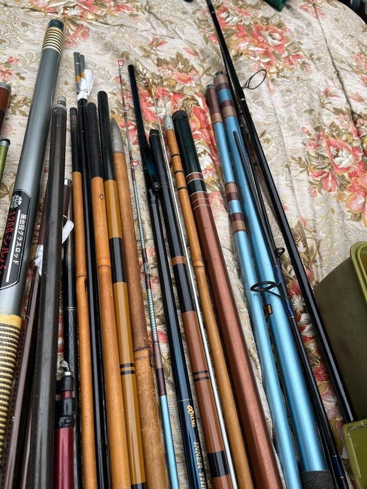 Fishing Rods Huge Bulk Sale Bulk Lot Japanese Rods set PRO MARINE Daiwa ...
