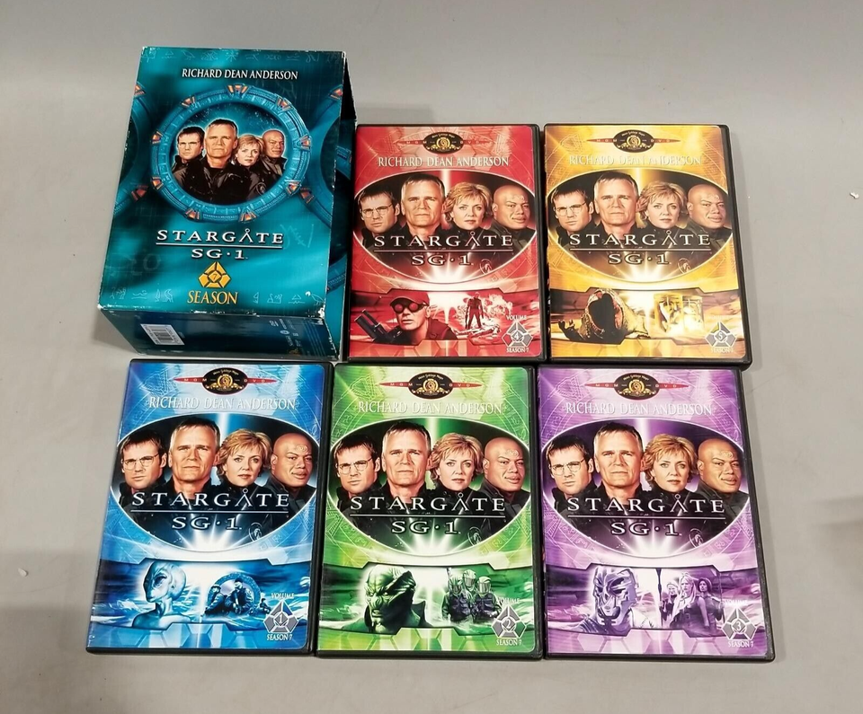 Stargate SG-1: Complete Seasons 1 - 7 Box Sets | eBay