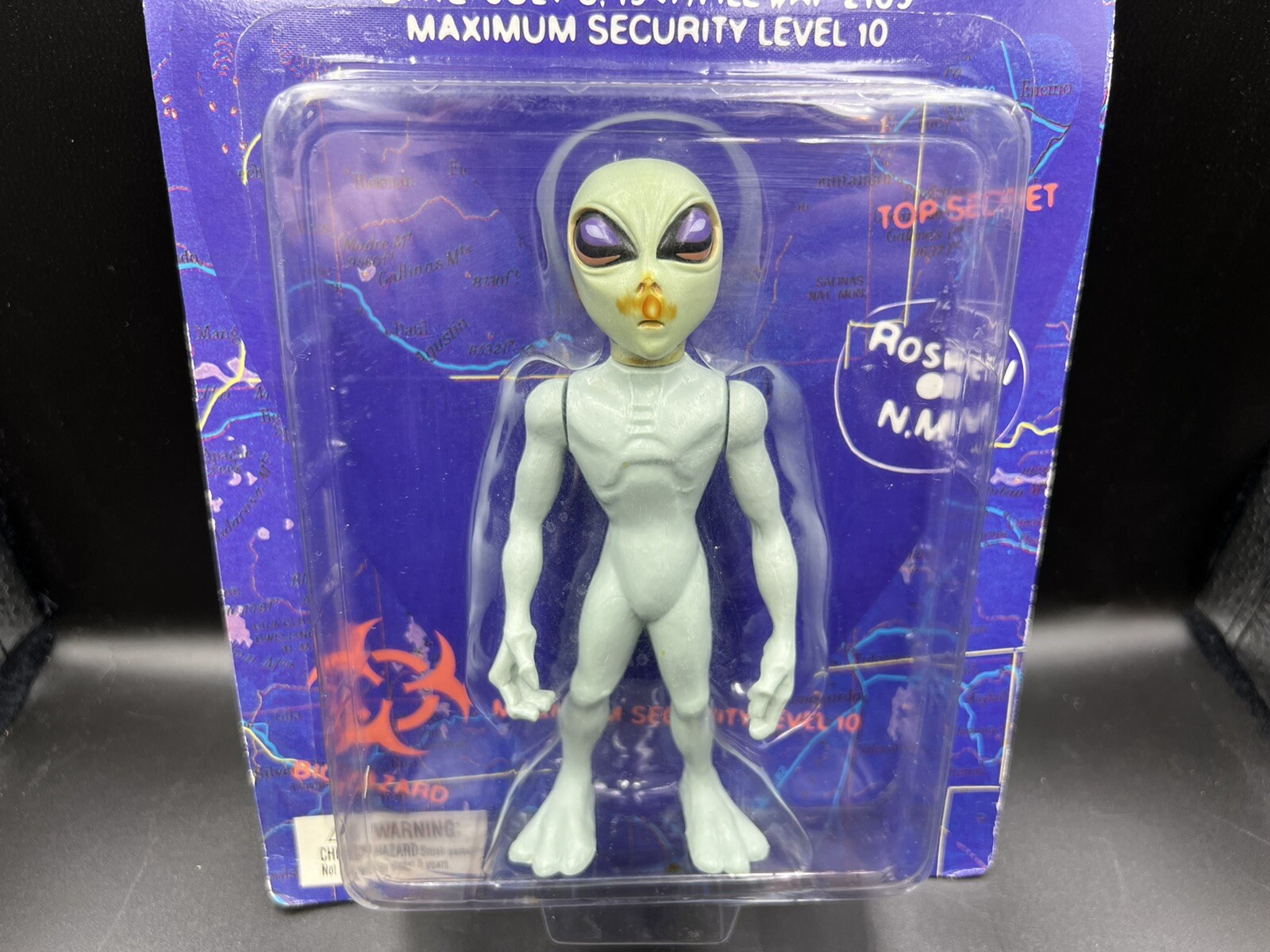 The Roswell Aliens 6in Action Figure 1996 Street Players MOC Alien Toy ...