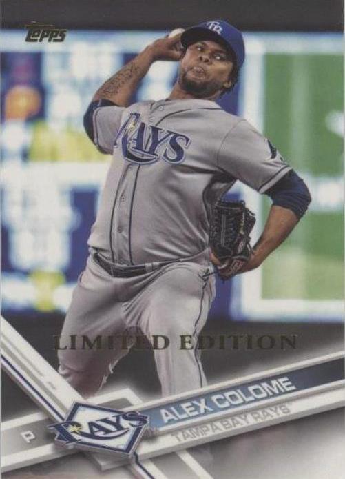 2017 Topps - Alex Colome #156 Limited Edition for sale online | eBay