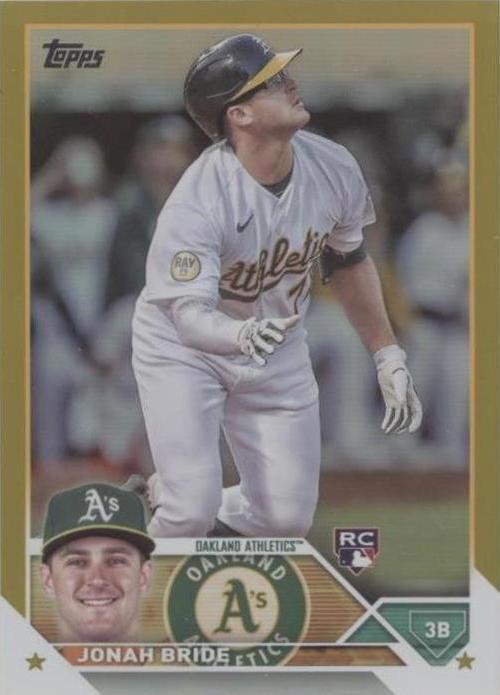 2023 Topps Series 1 - Jonah Bride #95 Gold Foil (RC) for sale online | eBay