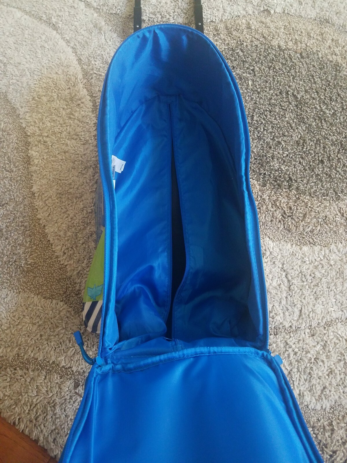 Disney Store Toy Story Buzz Lightyear Rocket Ship Kids Luggage Suitcase ...