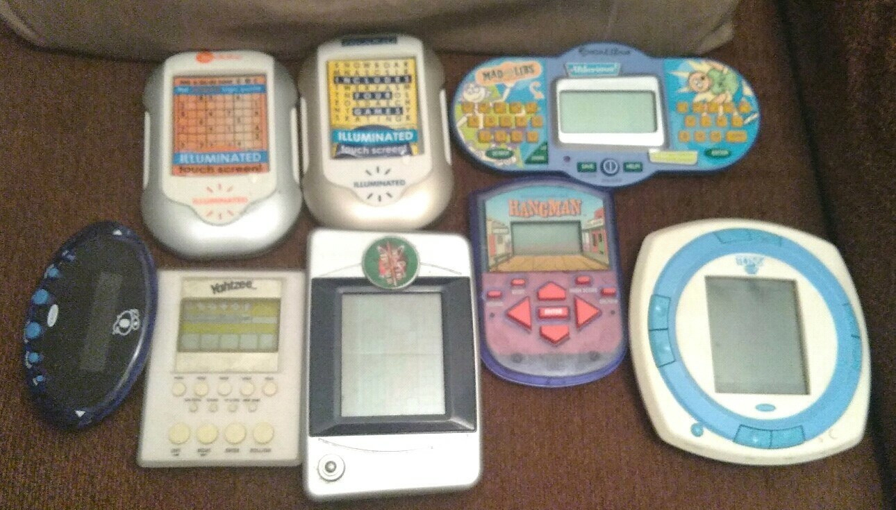Rare Lot of 8 Different Handheld Electronic Games Working Sold as Is | eBay