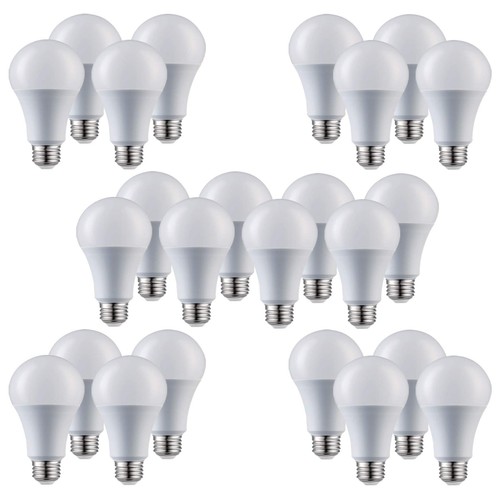 LABORATE LIGHTING A19 LED Light Bulbs - E26 Base, 60W, 800 Lumens, Soft ...