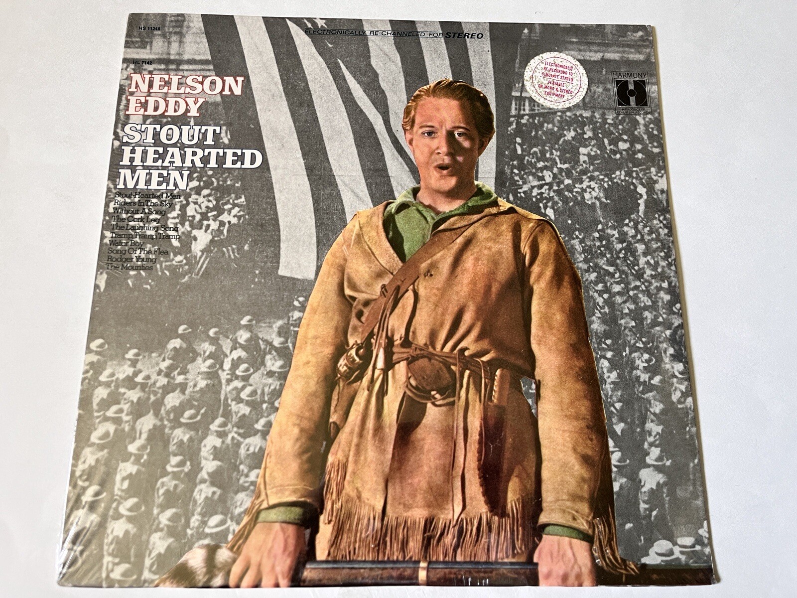 Nelson Eddy~Stout Hearted Man~Hype Sticker~SEALED/NEW~Quick Shipping ...