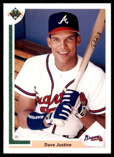 1991 Upper Deck Dave Justice Baseball Cards #363 | eBay