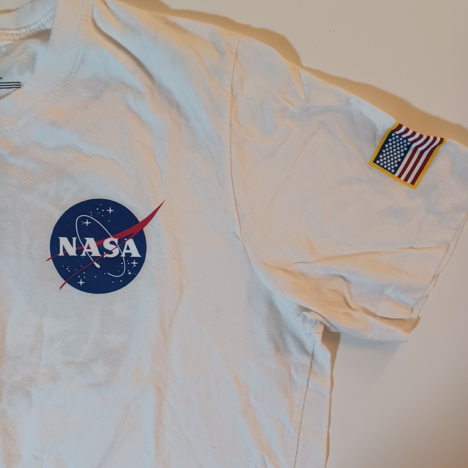 Alpha Industries NASA T Shirt 100th Space Shuttle Mission Sz L Men ...