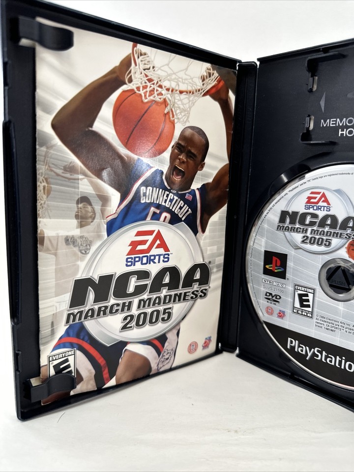 NCAA March Madness 2005 - Playstation 2 Game Complete with manual PS2 ...