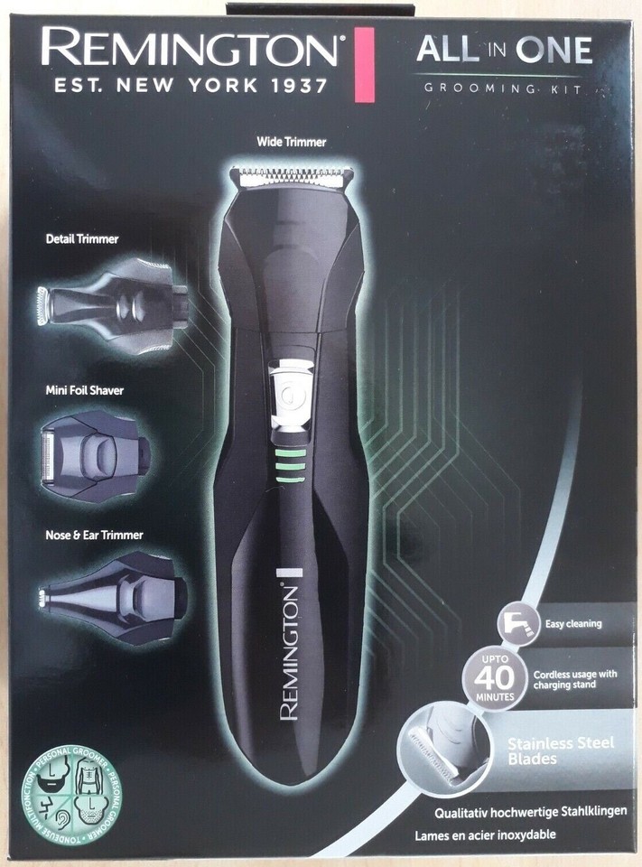 Remington Mens Rechargeable Body Hair Beard Clipper Trimmer Shaver ...