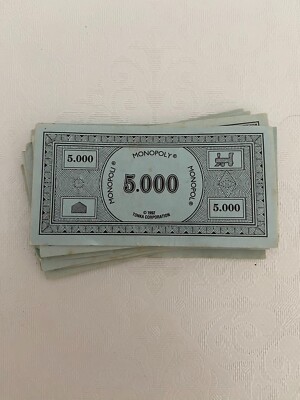 Monopoly 27 billets de 5000 | eBay