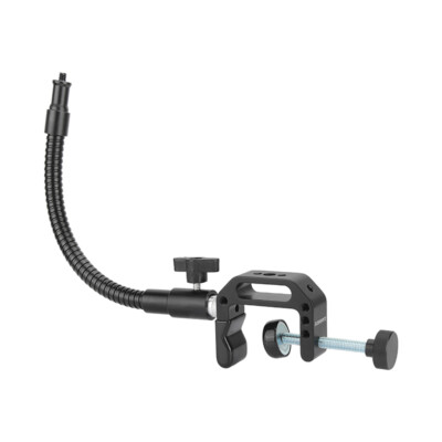 CAMVATE Flexible Metal Gooseneck Arm Holder with Clamp & Lock-grip ...