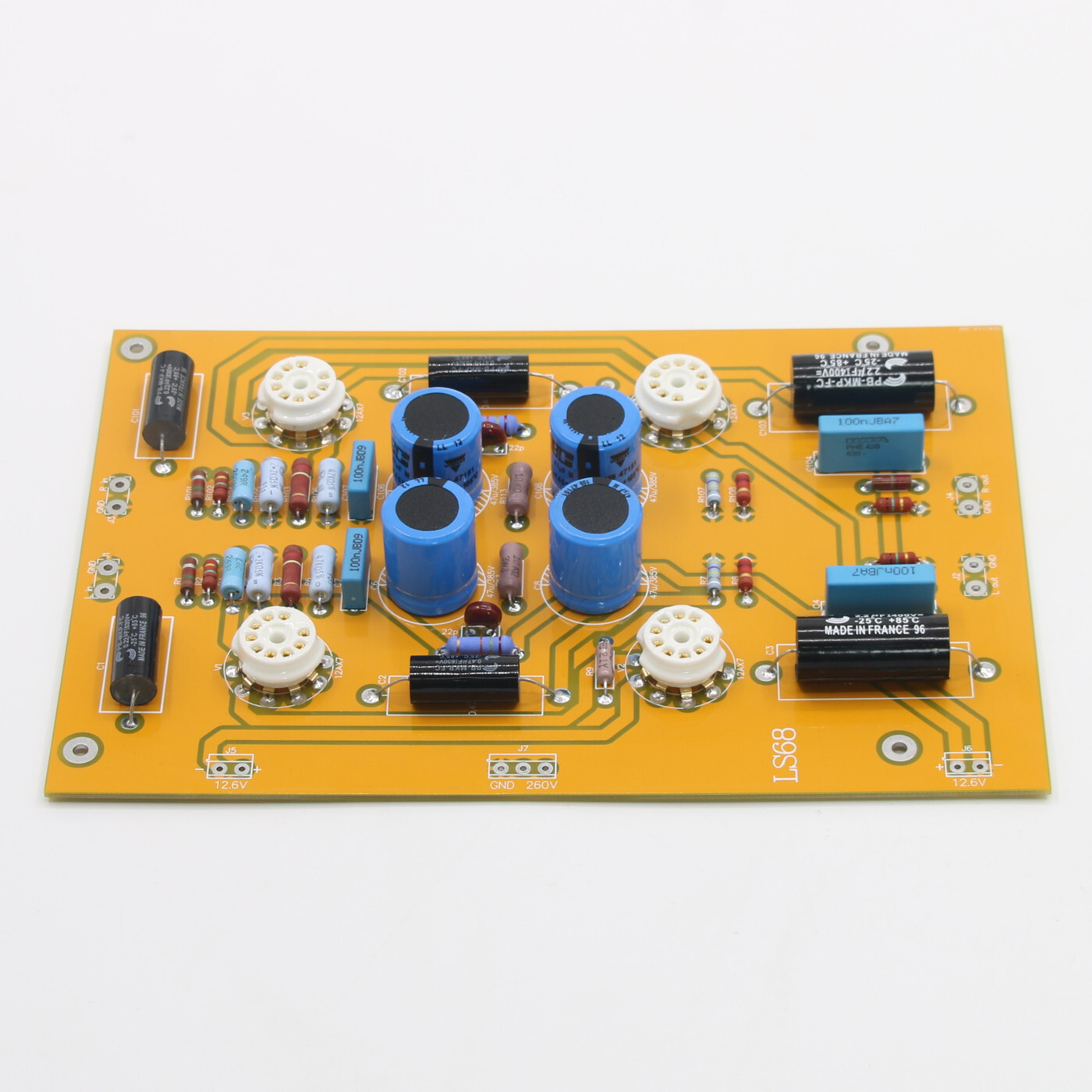 HiFi 12AX7 Tube Preamp Board Preamplifier Kit Refer Conrad-Johnson CJ ...