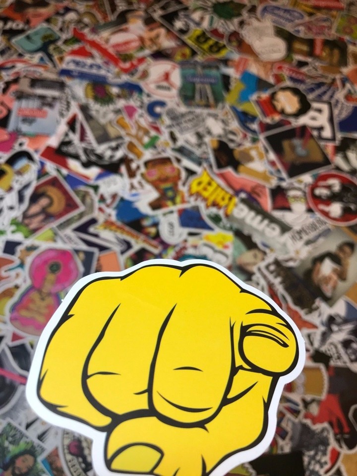 200 Skateboard Stickers bomb Vinyl Laptop Luggage Decals Dope Home ...