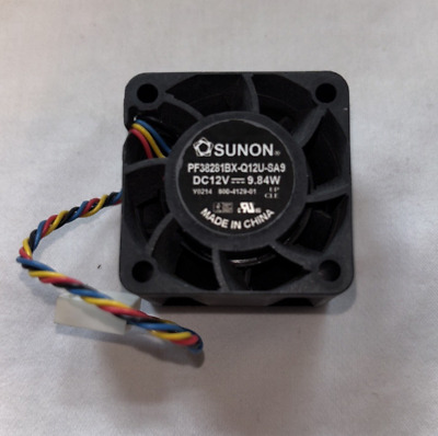Sunon PF38281BX-Q12U-SA9 Cooling Fan 12V DC 9.84W with 4-Pin Connector ...