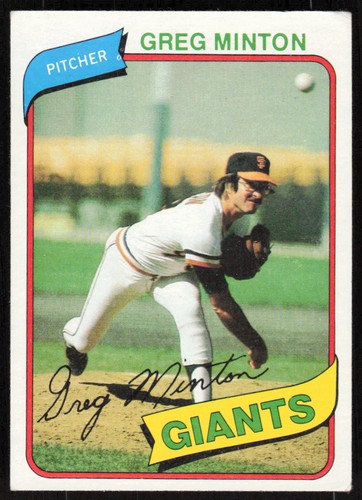 1980 Topps #588 Greg Minton - FREE SHIP | eBay