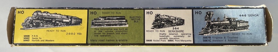 HO Scale AHM RS 2 Locomotive Santa Fe #2099 in Original Box DOES NOT ...