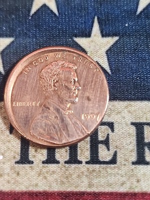 1997 LINCOLN CENT ERROR OFF CENTER | eBay