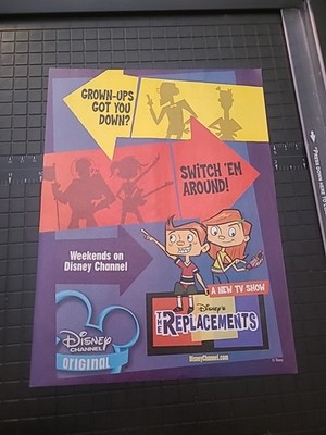 The Replacements Disney Channel Original 2006 Print Ad 8x11 | eBay