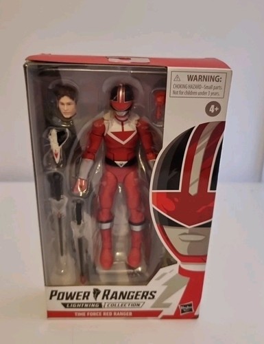 Power Rangers Lightning Collection Time Force Red Ranger Action Figure ...