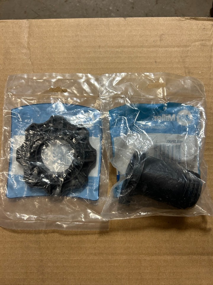 MILLERMATIC SPOOL HUB AND NUT / LEFT HAND THREADS | eBay