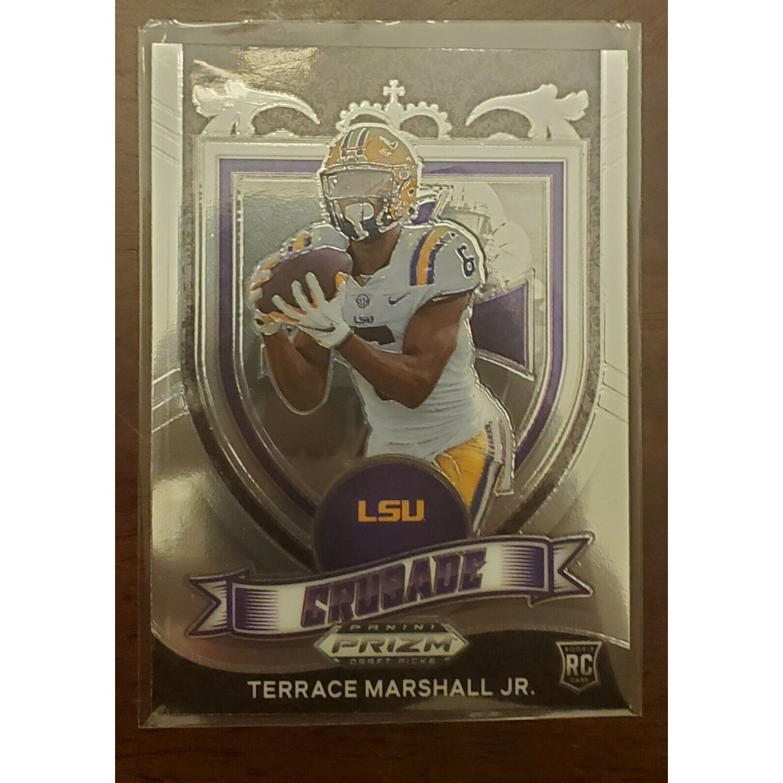 2021 Panini Prizm Draft Picks Terrace Marshall Jr #180 Crusade Panthers ...
