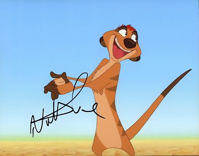 ~~ NATHAN LANE Authentic Hand-Signed "TIMON - THE LION KING" 8x10 Photo ...