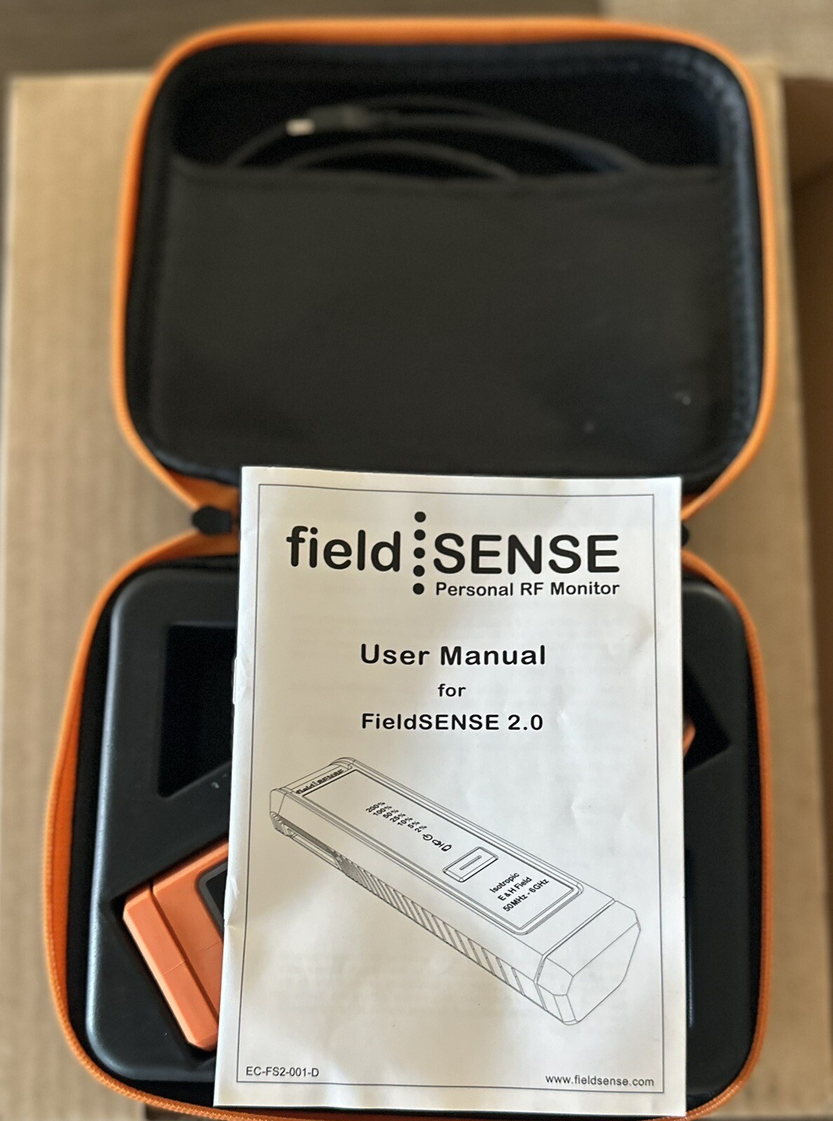 Field Sense 2.0 Personal E & H Field Isotropic RF Monitor 50mhz - 6ghz ...