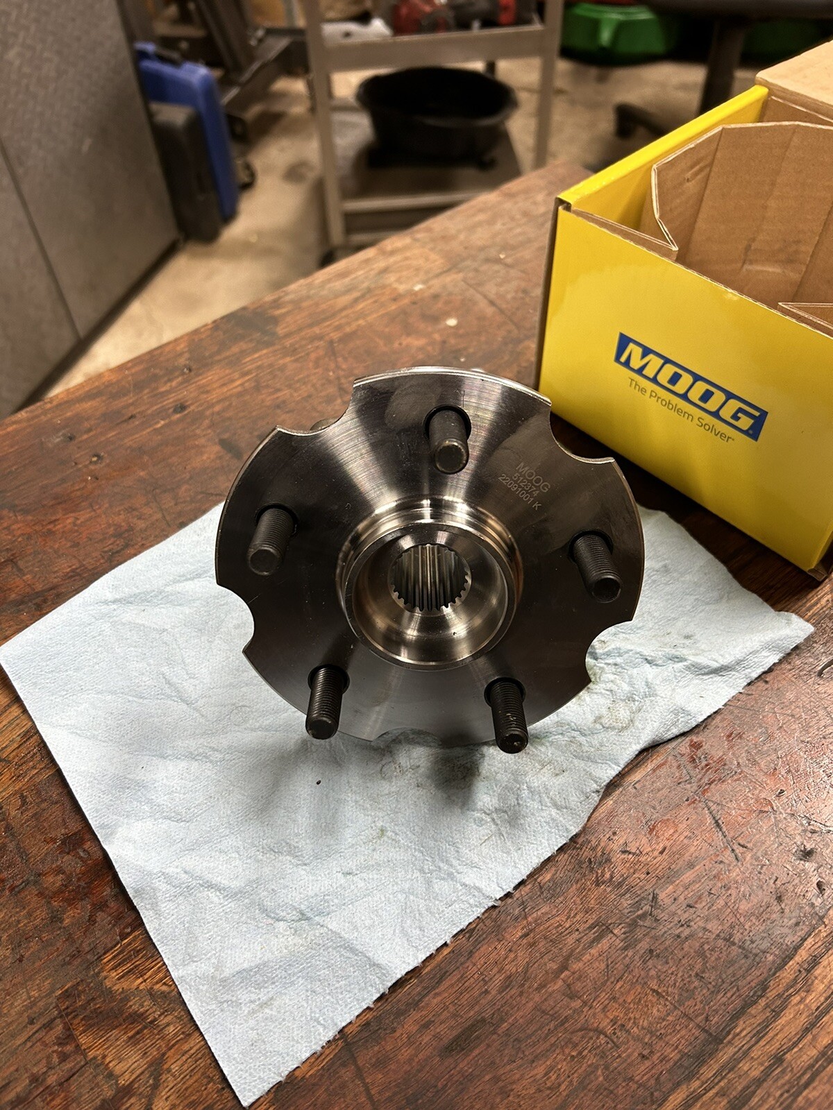 Wheel Bearing and Hub Assembly Moog 512374 for sale online | eBay