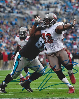 Gerald McCoy Autographed Signed 8x10 Photo - NFL Buccaneers Panthers ...