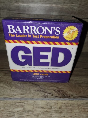 Barron's GED Flash Cards by Manuel Villapol, Kelly A. Battles and ...