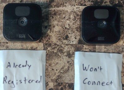 Blink 3rd Generation Outdoor Security Camera Lot Parts Repair Already ...