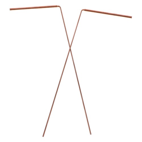 2Pcs Dowsing Rod Copper Divining Rod Flexible Rotation Divining Tool ...