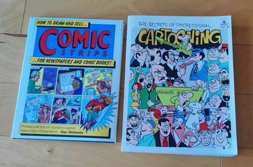The Secret Of Professional Cartooning + How To Draw Sell Comic Strips ...
