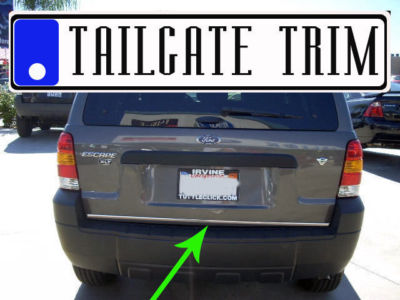 For Ford ESCAPE 2001-2006 2007-2012 Chrome Tailgate Trunk Trim Molding ...