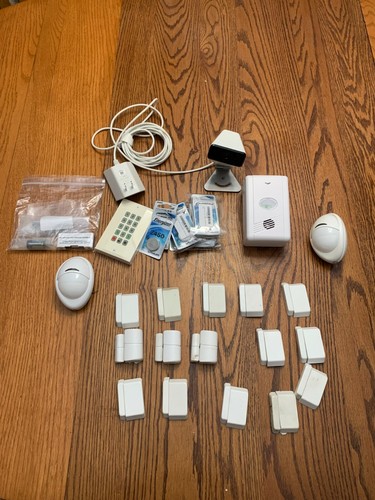 Xfinity home security camera system siren keypad motion door window ...