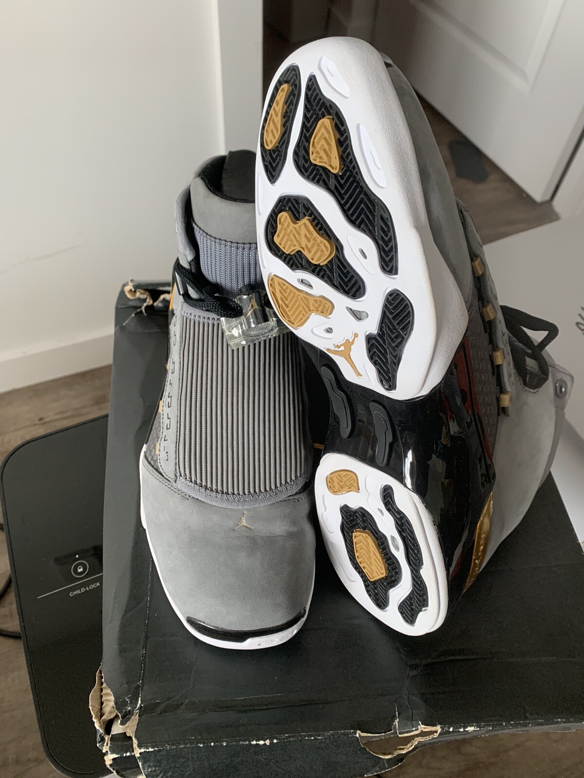 Jordan Retro 17 Trophy Room XVII (No Shirt) DS Size Sz 10 NEW RARE Free ...