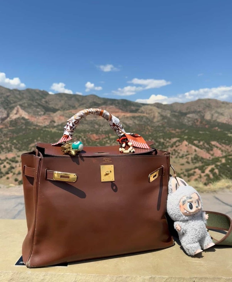 HERMÈS Kelly 32, Barenia, Box Leather, 1974, Vintage, Olsen Twins | eBay