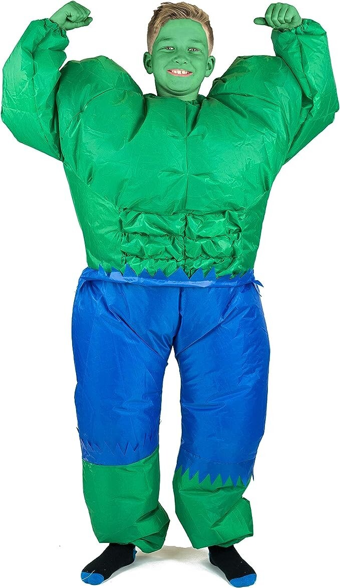 Kids Inflatable Hulk Costume - Gem