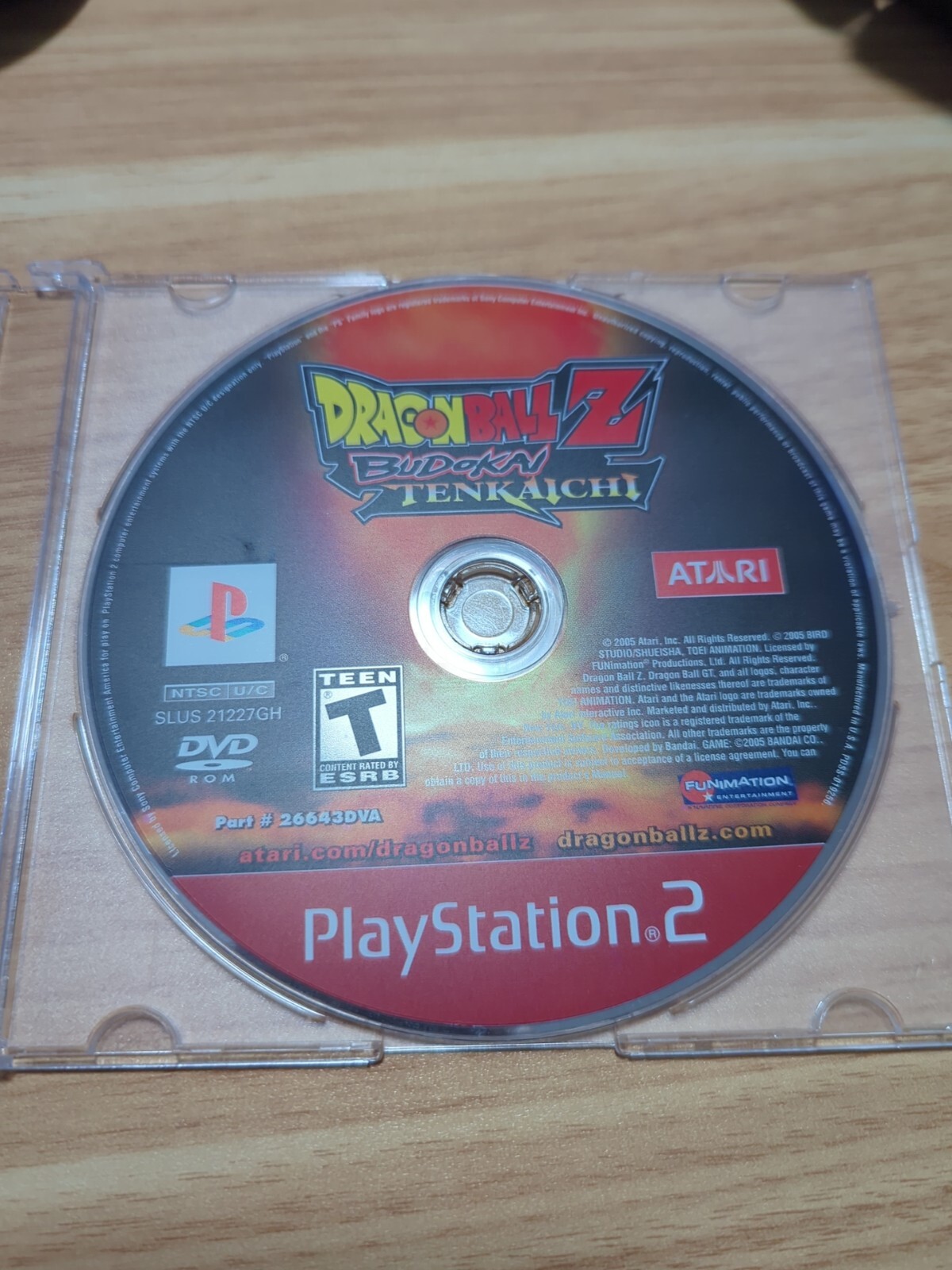 Dragon Ball Z Budokai Tenkaichi (PlayStation 2 PS2) DISC ONLY ...