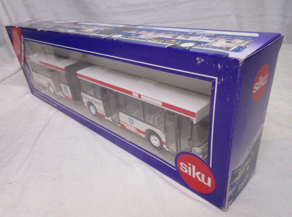 Siku Super Series 1:55 #3517 Gelenkbus Hinged Bus Schnellbus Rare HTF ...