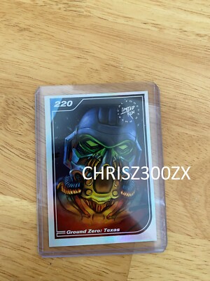 Limited Run Ground Zero Texas Silver Trading Art Card 220 | eBay