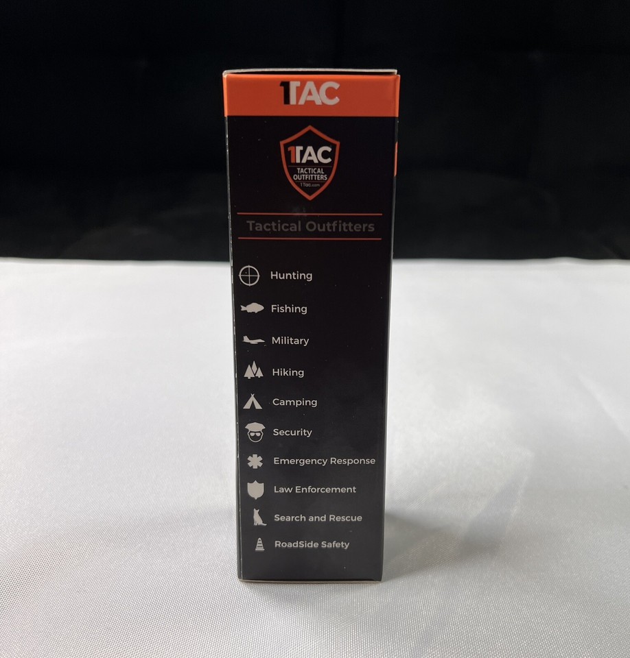 Brand New In Box-Genuine TC1200 PRO Tactical LED Flashlight 1200 Lumens ...